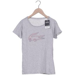 Lacoste Damen T-Shirt, grau, Gr. 40