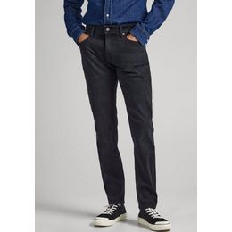 Pepe Jeans Regular-fit-Jeans STANLEY, schwarz