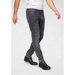 G-Star Raw Slim-fit-Jeans 3301 Slim mit toller Waschung und Elasthan, grau