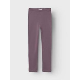 name it Leggings NKFDAVINA SOLID SWE LEGGING BRU N NOOS, lila