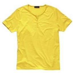 Mey & Edlich Mey & Edlich Herren Shirts Gelb einfarbig