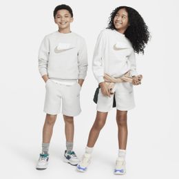 Nike Sportswear Club Fleece Trainingsanzug mit Shorts für ältere Kinder - Grau