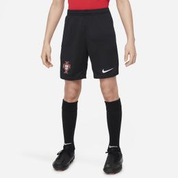 Portugal 2024 Stadium Away Nike Dri-FIT-Replica-Fußballshorts für ältere Kinder - Blau