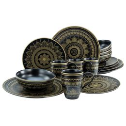 Creatable Mandala Gold Geschirr-Set