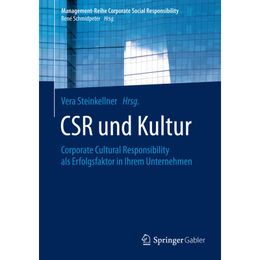 Springer Berlin Heidelberg CSR und Kultur, Kartoniert (TB)