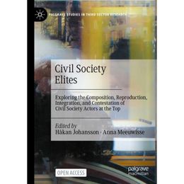 Palgrave Macmillan UK Civil Society Elites, Kartoniert (TB)