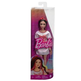 Mattel Barbie Fashionista Doll - Red Mesh Dress