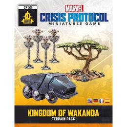 Asmodee Marvel: Crisis Protocol - Kingdom of Wakanda Terrain Pack (Geländeset Königreich Wakanda)