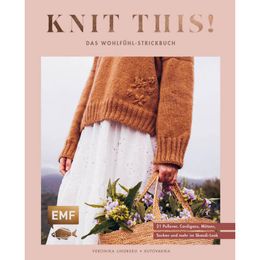 Knit this! - Das Wohlfühl-Strickbuch von Kutovakika - Veronika Lindberg, Gebunden