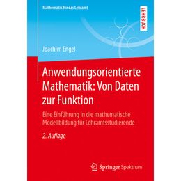 Springer Berlin Heidelberg Anwendungsorientierte Mathematik: Von Daten zur Funktion - Joachim Engel, Kartoniert (TB)