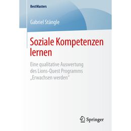Springer Soziale Kompetenzen lernen - Gabriel Stängle, Kartoniert (TB)