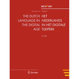 Springer The Dutch Language in the Digital Age, Kartoniert (TB)