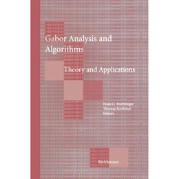 Gabor Analysis and Algorithms, Kartoniert (TB)
