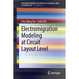Springer Nature Electromigration Modeling at Circuit Layout Level - Cher Ming Tan, Feifei He, Kartoniert (TB)