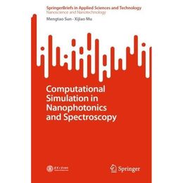 Springer Nature Computational Simulation in Nanophotonics and Spectroscopy - Mengtao Sun, Xijiao Mu, Kartoniert (TB)
