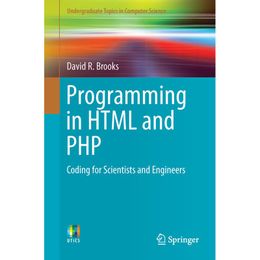 Springer Programming in HTML and PHP - David R. Brooks, Kartoniert (TB)