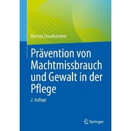 Springer Berlin Heidelberg Prävention von Machtmissbrauch und Gewalt in der Pflege - Martina Staudhammer, Kartoniert (TB)