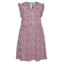 Vero Moda GIRL - Kleid VMTARA FLOWERS in snow white, Gr.116