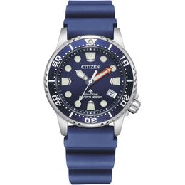 Taucheruhr Citizen "EO2021-05L" Armbanduhren blau Taucheruhren