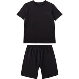 Sanetta Shorty, Baumwolle, für Kinder, schwarz, 140