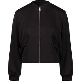 Zero Blouson, Reißverschluss, Eingrifftaschen, für Damen, schwarz, 38