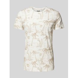 Blend T-Shirt mit Allover-Motiv-Print