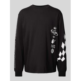 Hugo Sweatshirt mit Motiv-Print Modell 'Dasino'