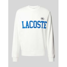 Lacoste Classic Fit Sweatshirt mit Label-Print
