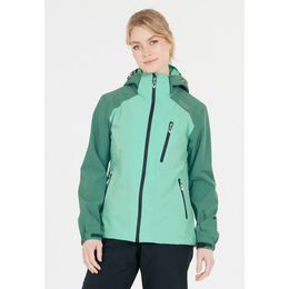 WEATHER REPORT Outdoorjacke CAMELIA W-PRO15000 mit wasserdichter Beschichtung, grün