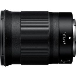 Nikon NIKKOR Z 24mm f/1.8 S für Z5, Z 6II und Z f passendes Festbrennweiteobjektiv, schwarz
