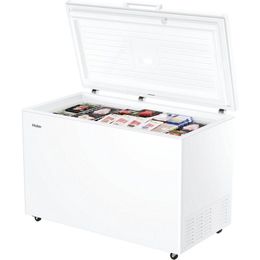 Haier Gefriertruhe CHEST SERIES 3 HCE420E, 132 cm breit, 418 l, integriertes Schloß, weiß