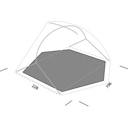 Exped Lyra II Footprint - Zeltunterlage