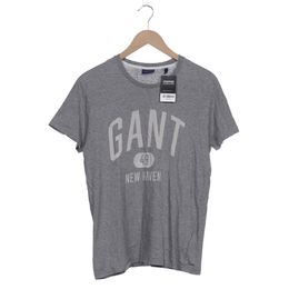 Gant Herren T-Shirt, grau, Gr. 48