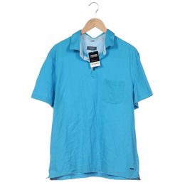 Eterna Herren Poloshirt, blau, Gr. 56