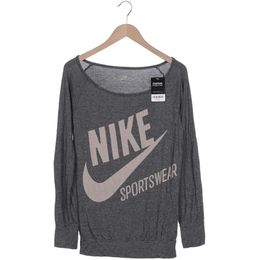 Nike Damen Langarmshirt, grau, Gr. 38