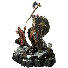 God Of War Kratos and Atreus - The Valkyrie Armor Set Statue multicolor