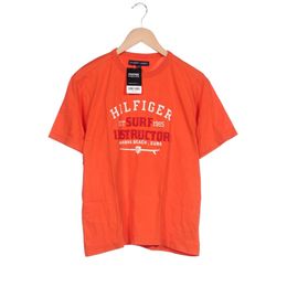 Tommy Hilfiger Herren T-Shirt, orange, Gr. 48
