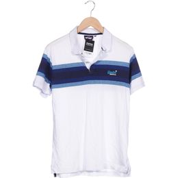 Superdry Herren Poloshirt, weiß, Gr. 54