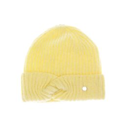 Esprit Damen Hut/Mütze, gelb, Gr. 56