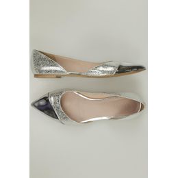 Zign Shoes Zign Damen Ballerinas, silber