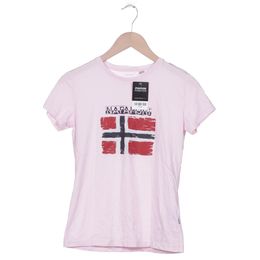 Napapijri Damen T-Shirt, pink, Gr. 34