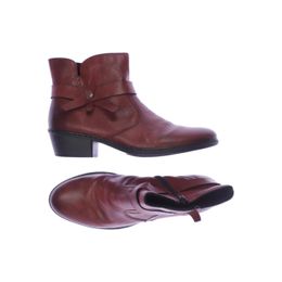 Rieker Damen Stiefelette, bordeaux