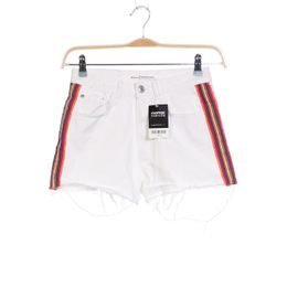 stradivarius Damen Shorts, weiß, Gr. 38