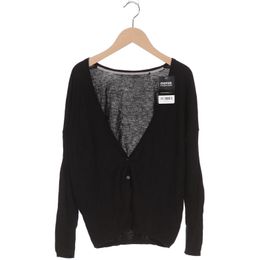 EDC by Esprit Damen Strickjacke, schwarz