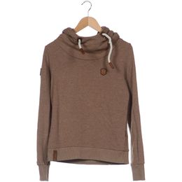 Naketano Damen Kapuzenpullover, braun, Gr. 38