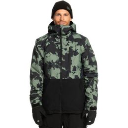 Quiksilver Snowboardjacke »Mission« Tye Dye Laurel Wreath L L TECHNOLOGIE