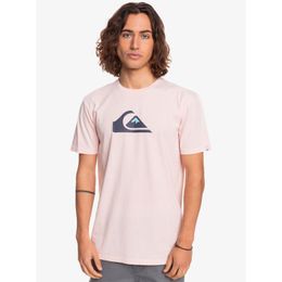 Quiksilver T-Shirt »Comp Logo« Veiled Pink XXL XXL Stoff: leichter Baumwoll-Jersey [160 g/m2]