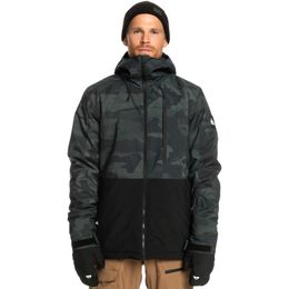 Quiksilver Snowboardjacke »Mission« Spray Camo Black XL XL TECHNOLOGIE