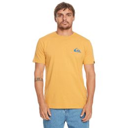 Quiksilver T-Shirt »MW Mini Logo« Mustard XS XS Stoff: Baumwoll-Jersey-Stoff [160 g/m2]
