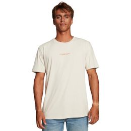 Quiksilver T-Shirt »Urban Volcano« weiß L L Umweltfreundliches Material:...